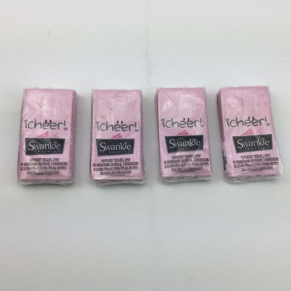 Swankie | Other | Swankie I Cheer Pink Tissue Kleenex Purse Pocket Set ...